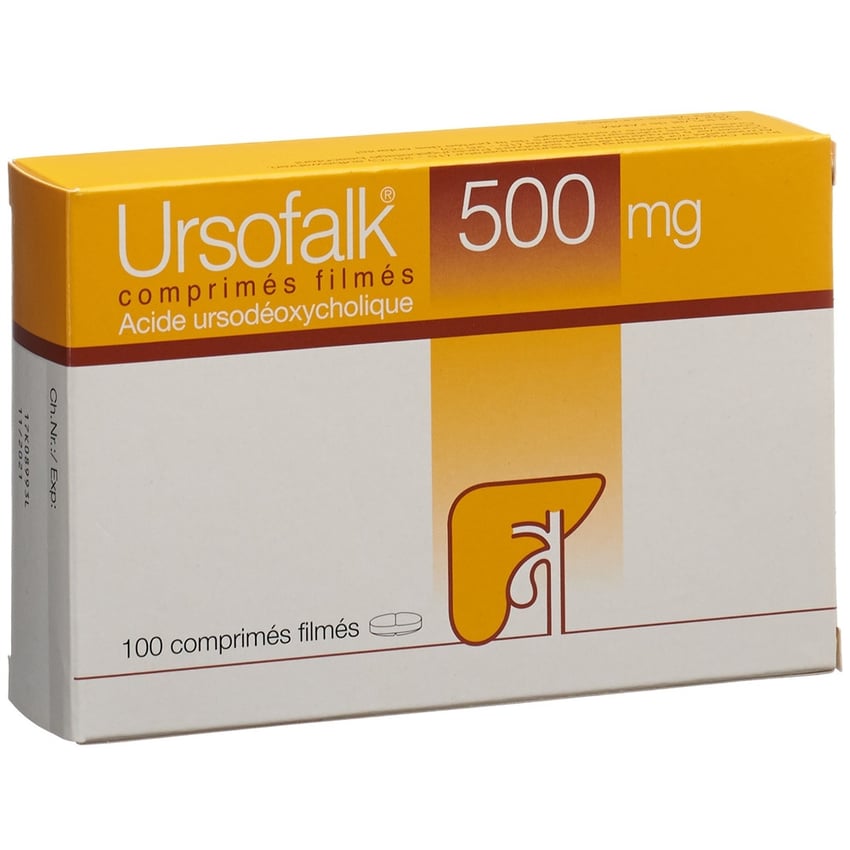 URSOFALK cpr pell 500 mg blist 100 pce | Commander en ligne