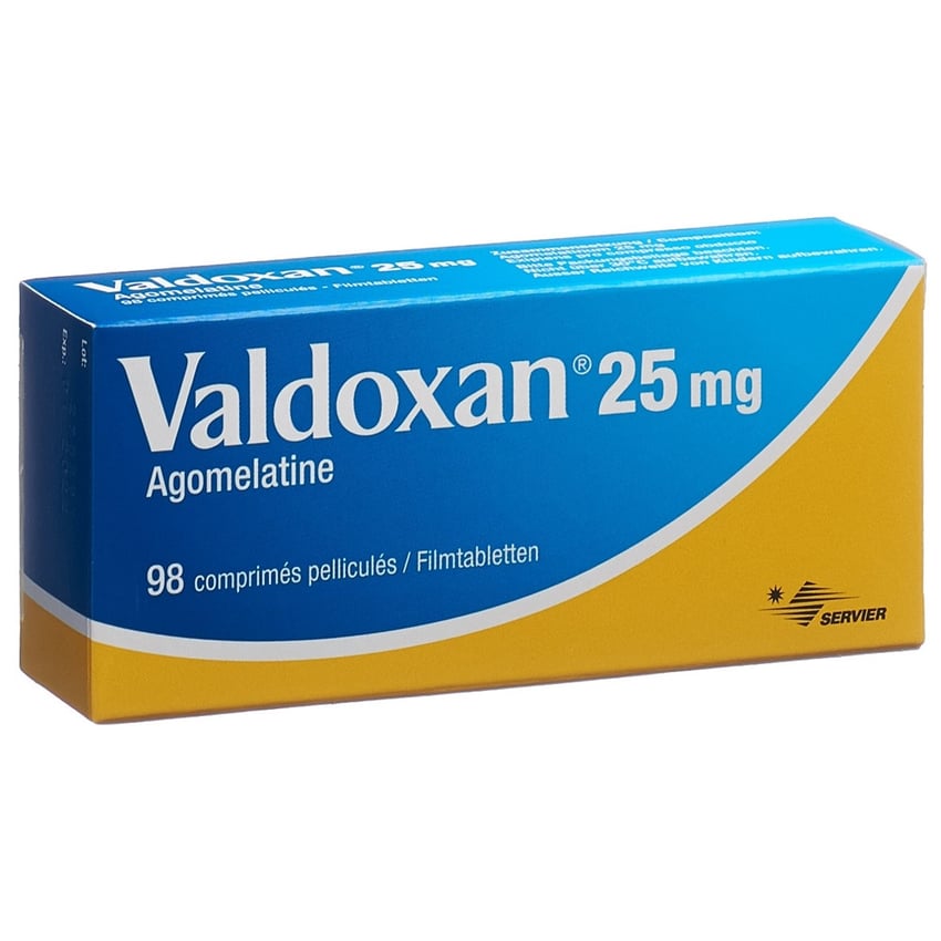 VALDOXAN cpr pell 25 mg blist 98 pce | Commander en ligne
