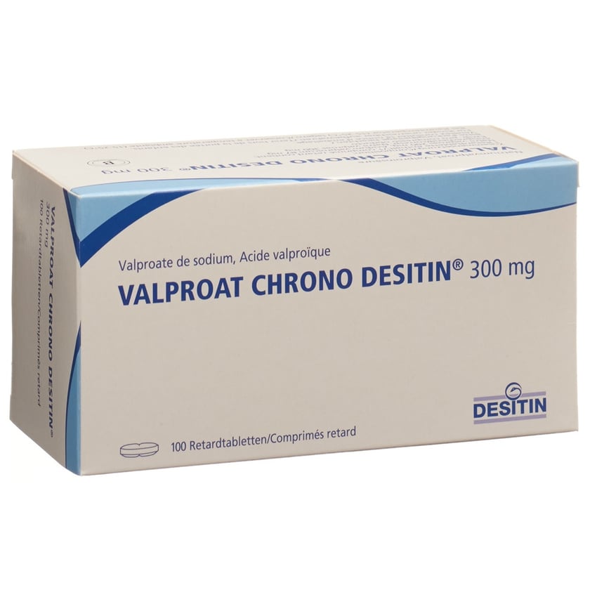 VALPROAT CHRONO Desitin Ret Tabl 300 mg Blist 100 Stk | Online bestellen