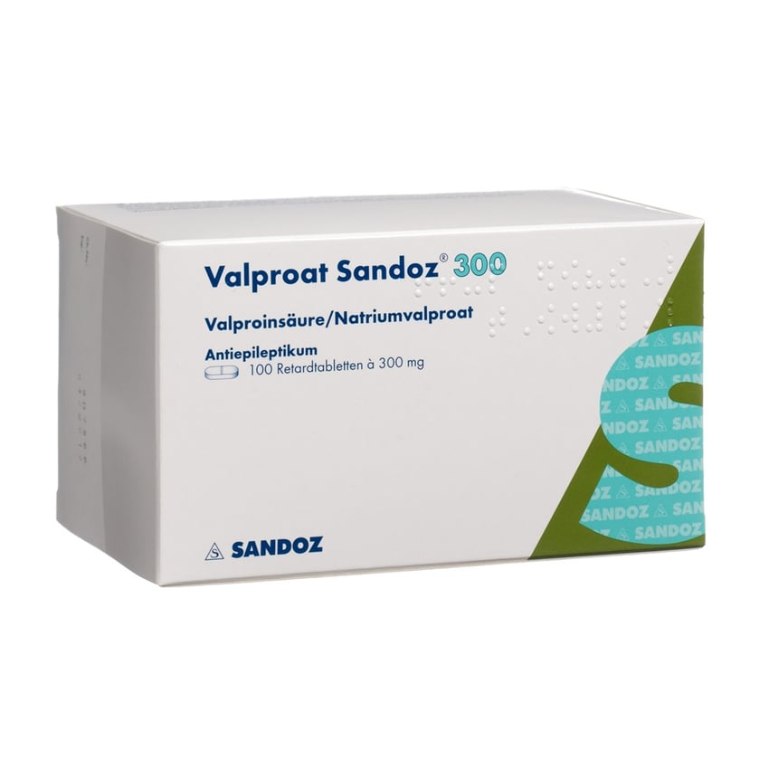 VALPROAT Sandoz cpr ret 300 mg blist 100 pce | Commander en ligne