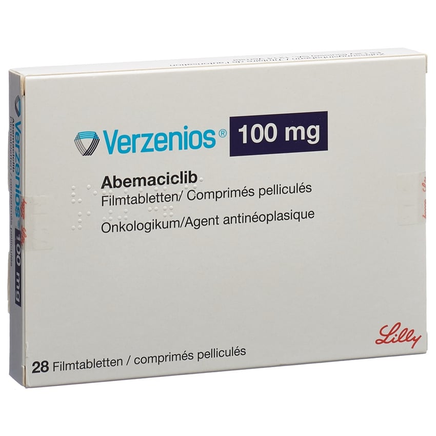 Verzenios cpr pell 100 mg blist 28 pce | Commander en ligne