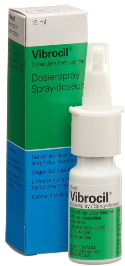 VIBROCIL spray nasal fl 15 ml | Commander en ligne