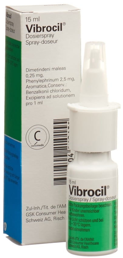 VIBROCIL spray nasal fl 15 ml | Commander en ligne
