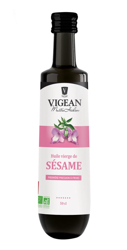 VIGEAN Huile de Sésame 500 ml | Online bestellen