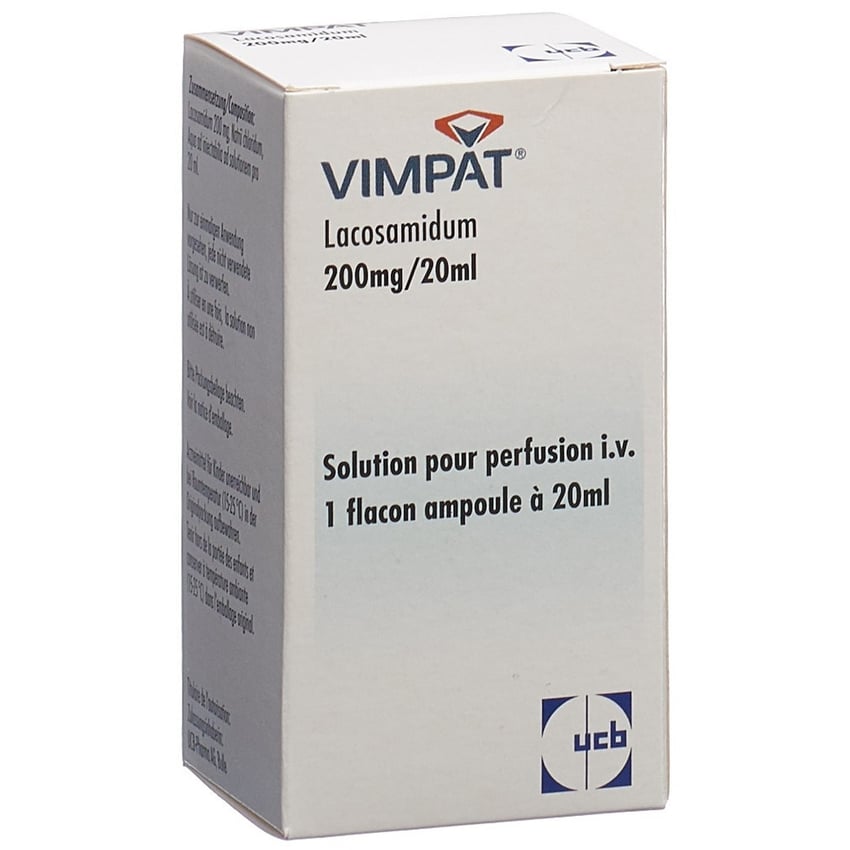 VIMPAT Inf Lös 200 mg/20ml i.v. Durchstf 20 ml | Online bestellen