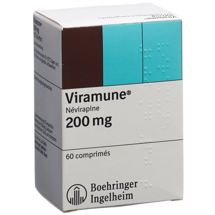 Viramune Tabl 200 mg Blist 60 Stk | Online bestellen