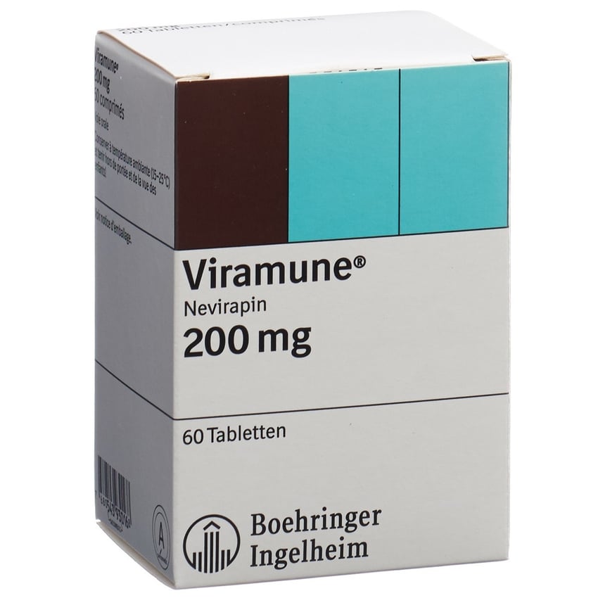 Viramune Tabl 200 mg Blist 60 Stk | Online bestellen