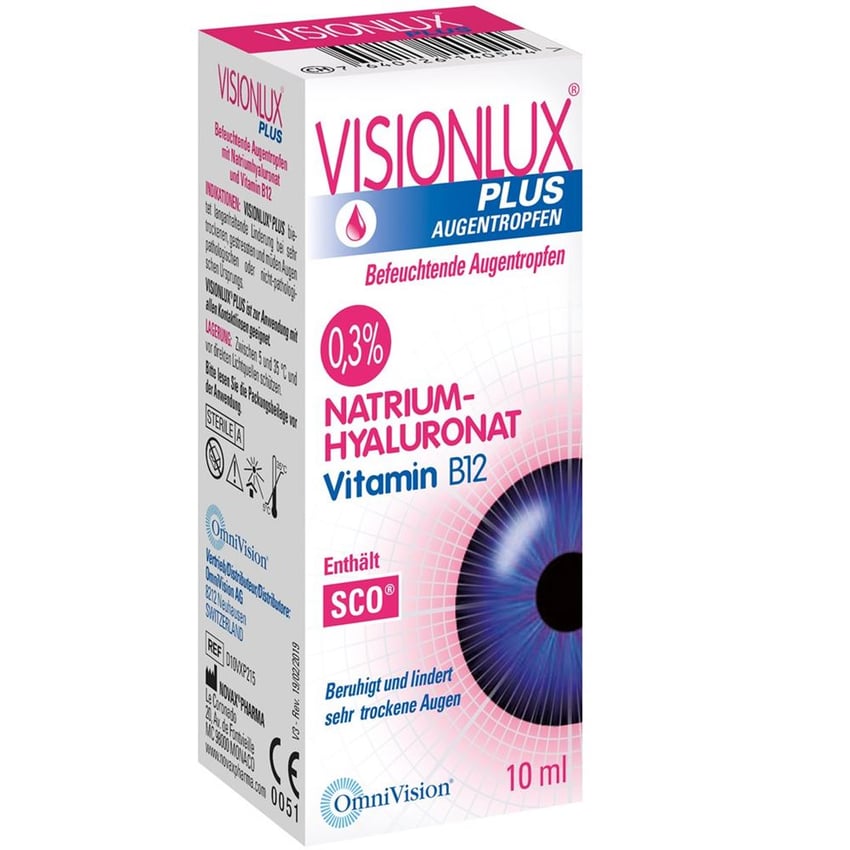 VISIONLUX Plus Gtt Opht Fl 10 ml | Online bestellen