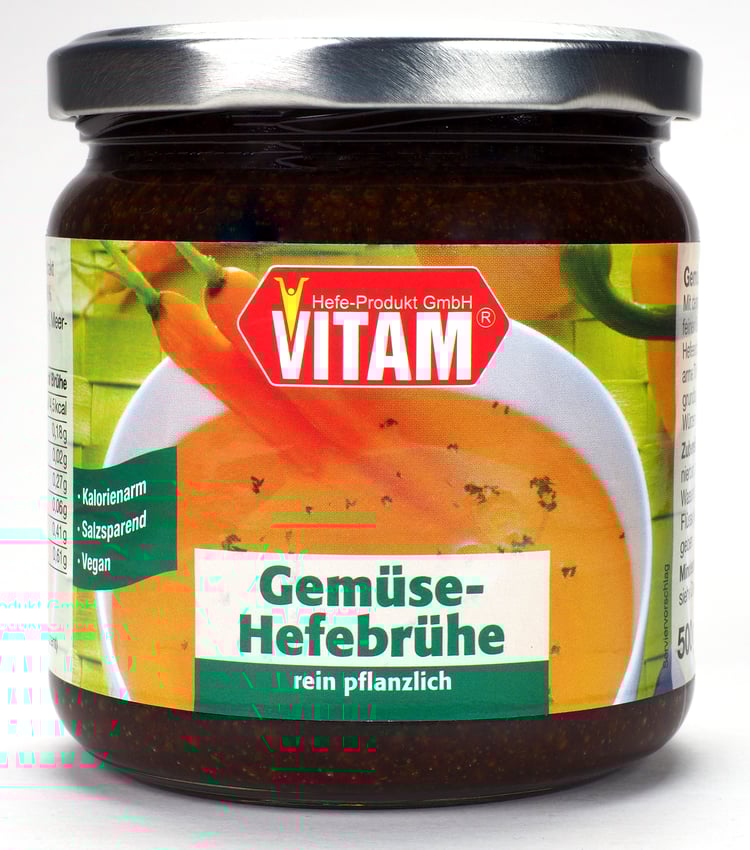 VITAM Hefebouillon Paste mit Gemüse glutenfrei Ds 500 g | Online bestellen