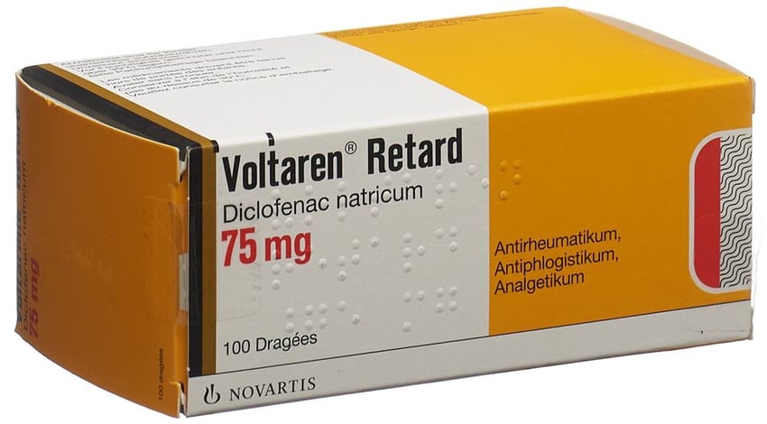 Voltaren Retard Ret Drag 75 mg Blist 100 Stk | Online bestellen