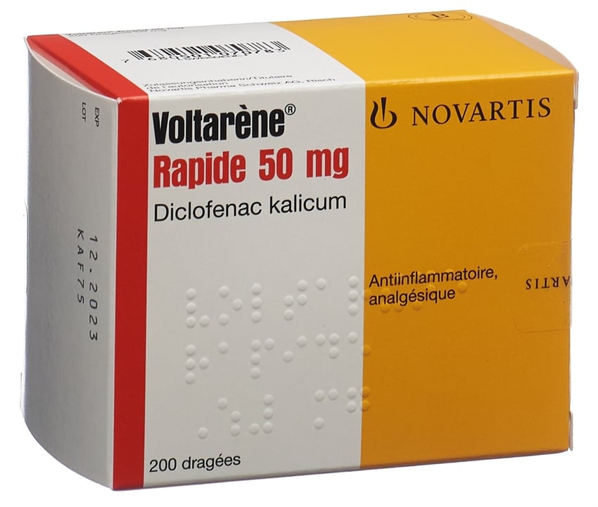 Voltaren Rapide drag 50 mg blist 200 pce | Commander en ligne