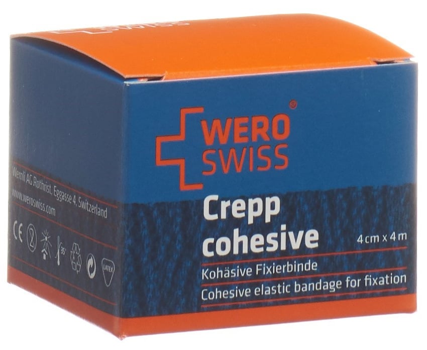 WERO SWISS Lux K-10 Elastische Fixierbinde 4mx4cm weiss 1 Stk | Online ... WERO SWISS Lux K-10 Elastische Fixierbinde 4mx4cm weiss 1 Stk | Online ...