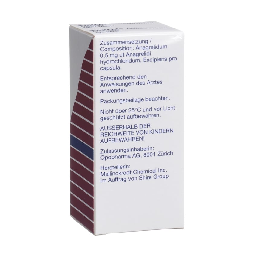 XAGRID Kaps 0.5 mg Ds 100 Stk | Online bestellen