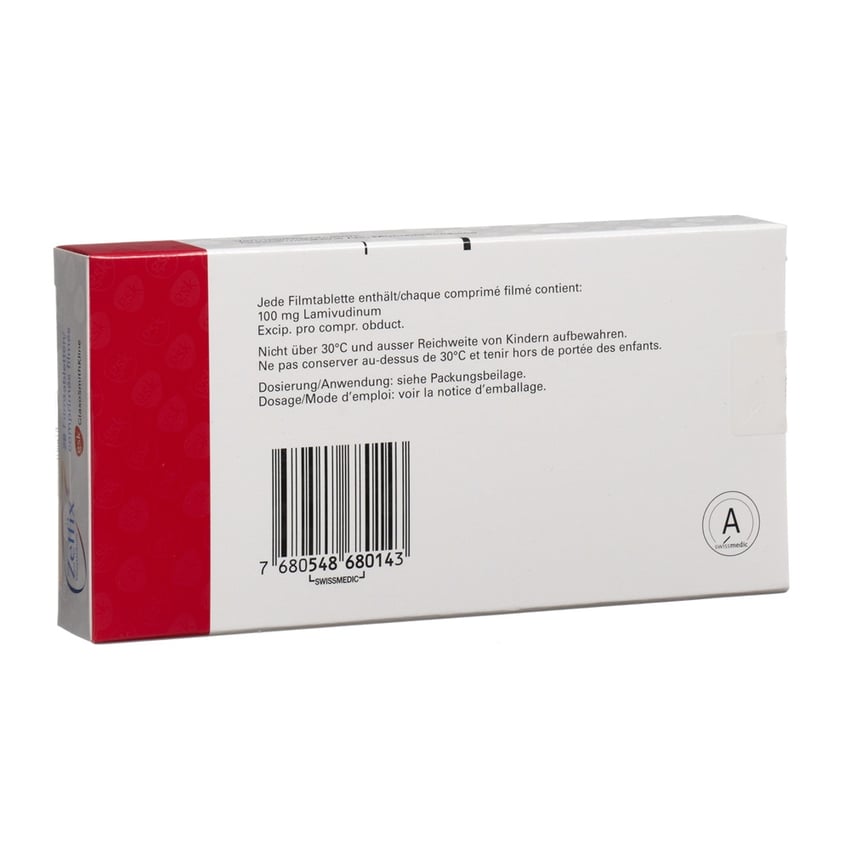 ZEFFIX Filmtabl 100 mg Blist 28 Stk | Online bestellen