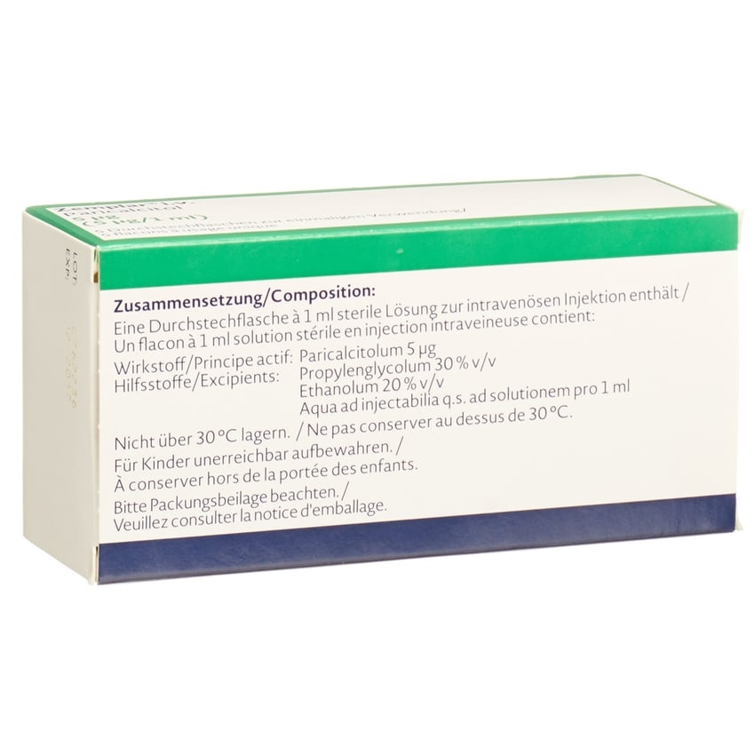 ZEMPLAR sol inj 5 mcg/ml flac 1 ml | Commander en ligne