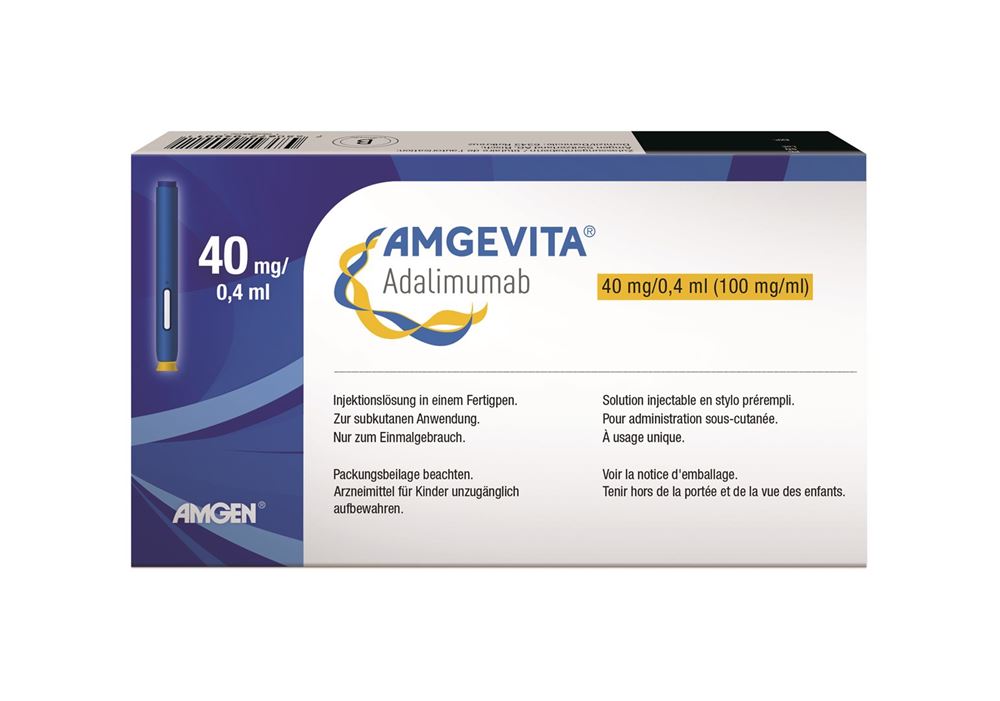AMGEVITA Inj Lös 40 mg/0.4ml Fertigpen Fertpen 1 Stk | Online bestellen