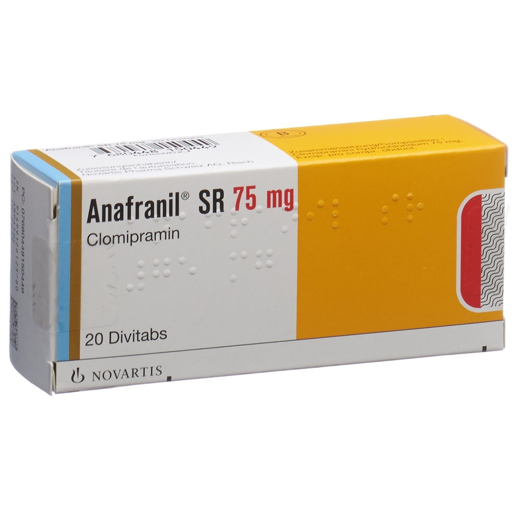 ANAFRANIL SR Divitabs 75 mg Blist 20 Stk | Online bestellen