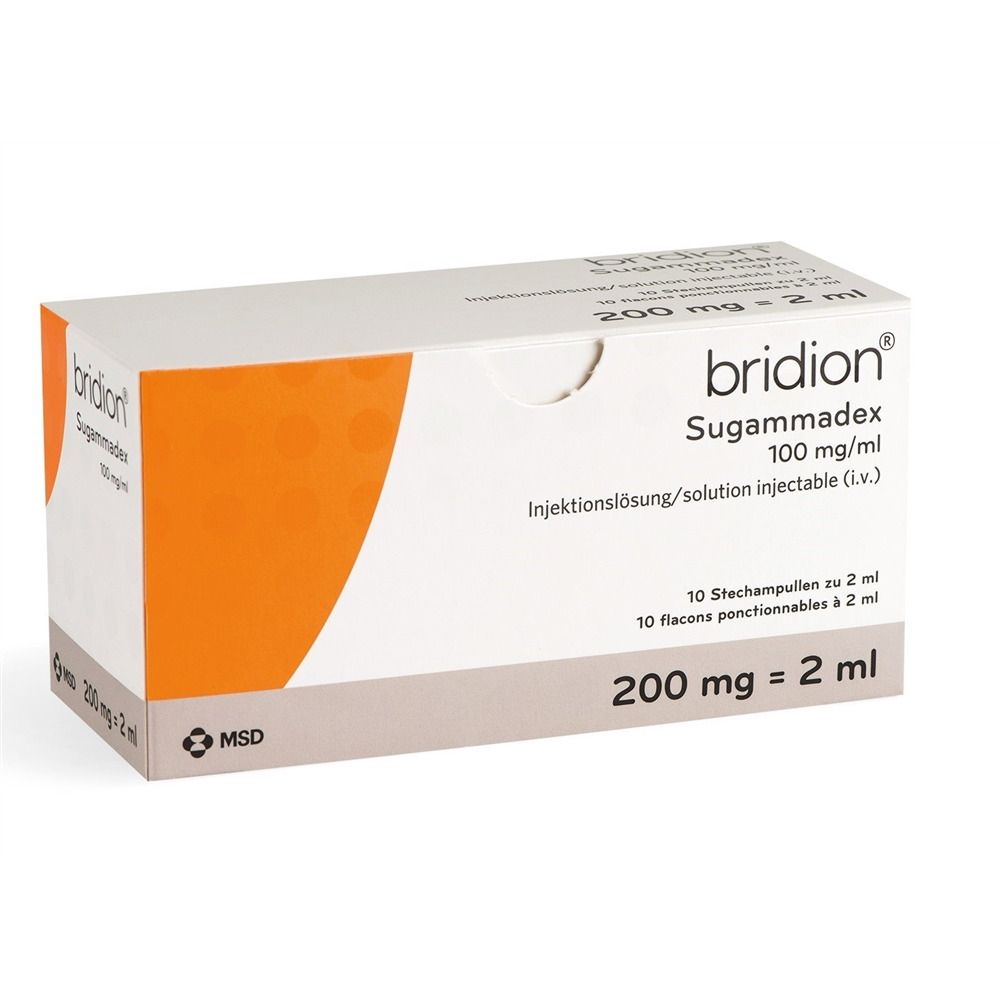 BRIDION sol inj 200 mg/2ml flac 2 ml | Ordinare online