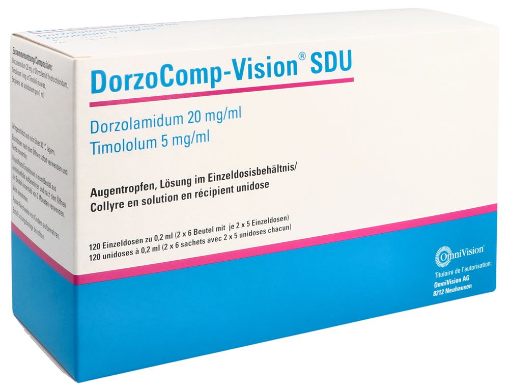 DorzoComp-Vision gtt opht SDU 20mg/ml, 5mg/ml monodos 0.2 ml | Ordinare ...