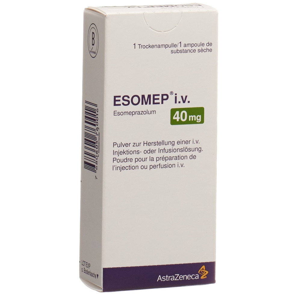 Esomep i.v. Trockensub 40 mg Amp 1 Stk | Online bestellen