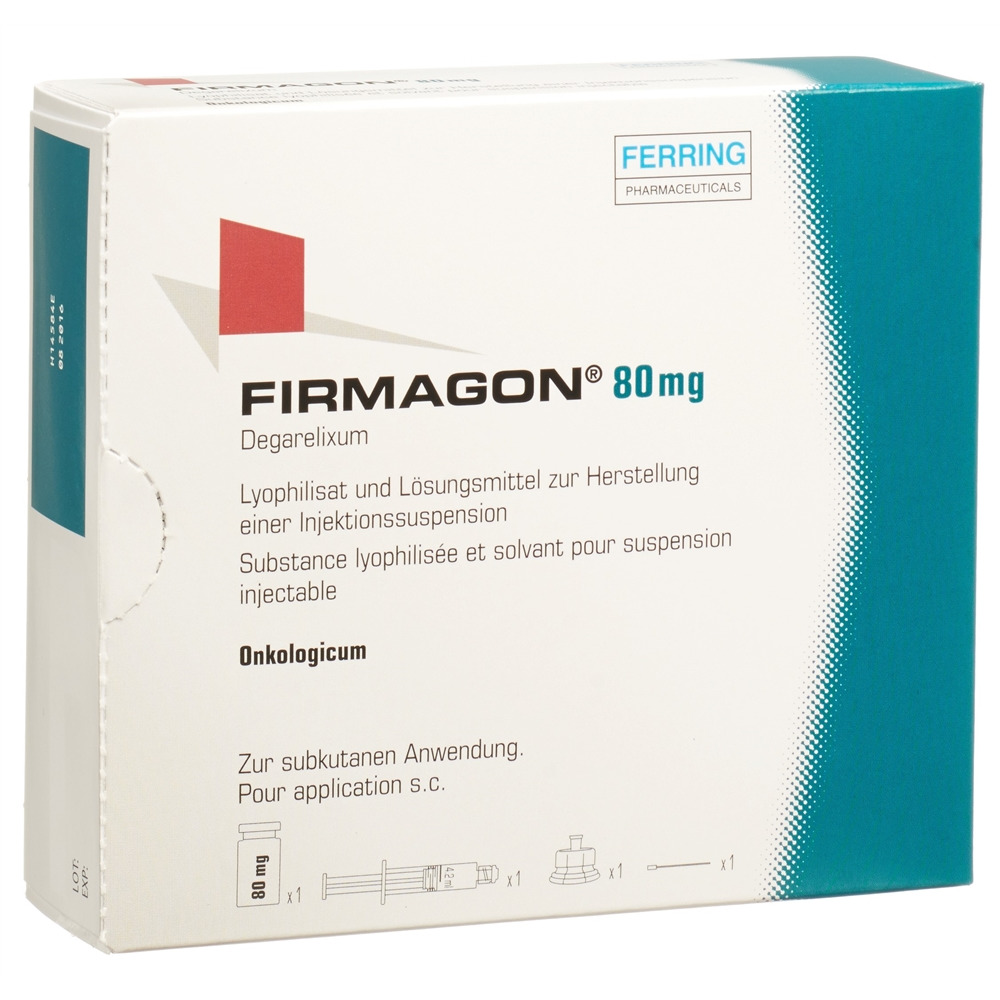 FIRMAGON subst sèche 80 mg seringue préremplie avec solvant set 1 pce ...