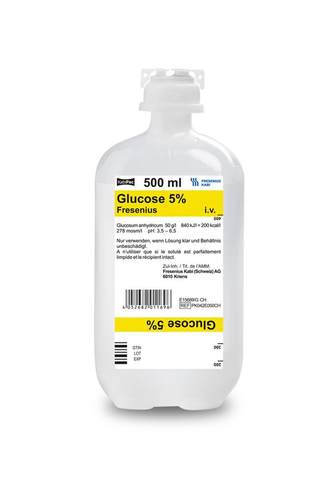 GLUCOSE Fresenius Inf Lös 5 % 500ml KabiPac 10 Stk | Online bestellen