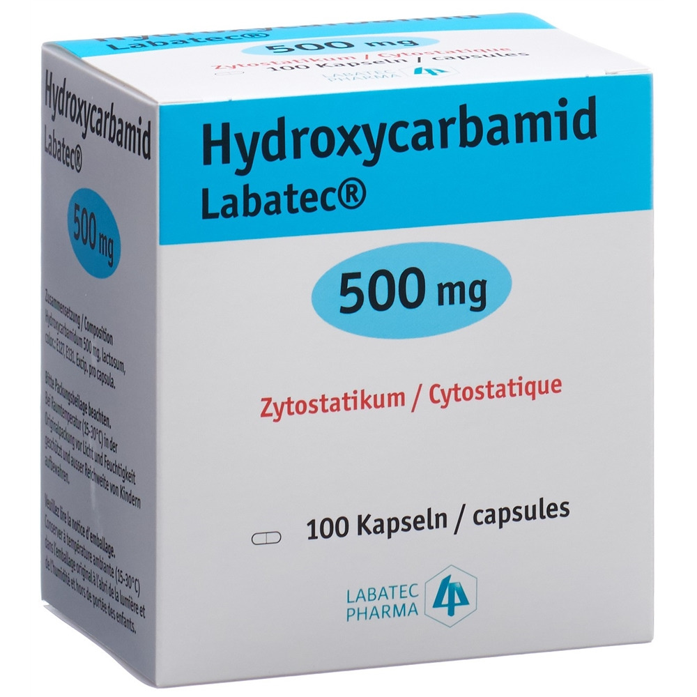 HYDROXYCARBAMIDE Labatec Kaps 500 mg Blist 100 Stk | Online bestellen
