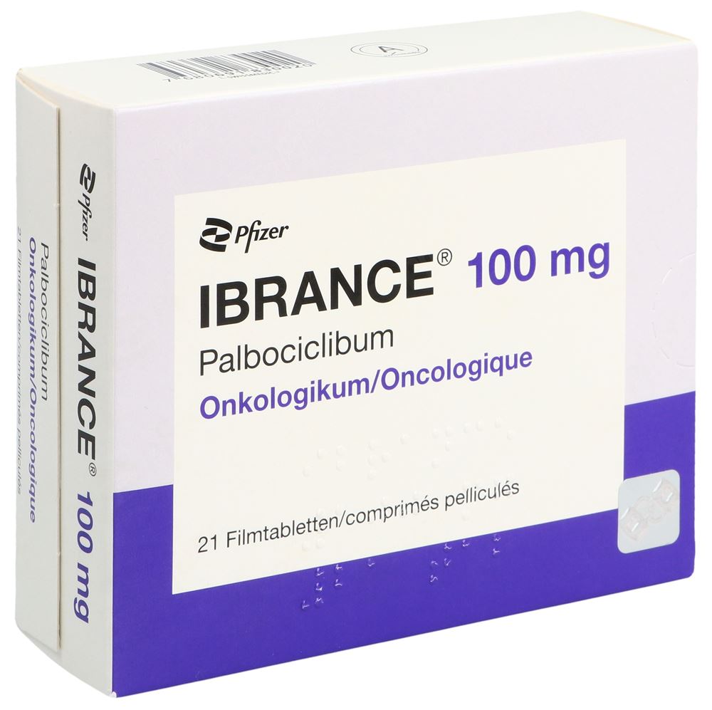 IBRANCE Filmtabl 100 mg Blist 21 Stk | Online bestellen