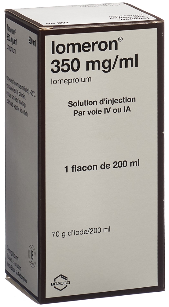 IOMERON Inj Lös 350 mg/ml 200ml Fl 1 Stk | Online bestellen
