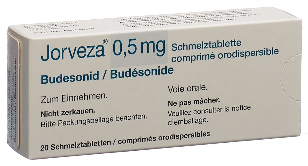 JORVEZA cpr orodisp 0.5 mg blist 20 pce | Commander en ligne