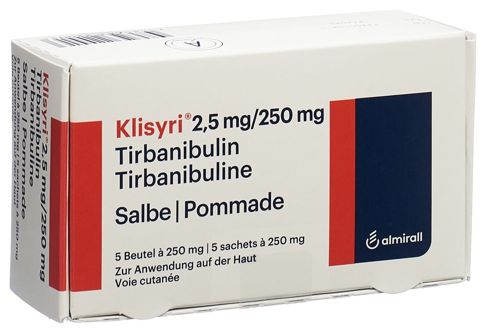 KLISYRI Salbe 2.5 mg/250mg Btl 5 Stk | Online bestellen
