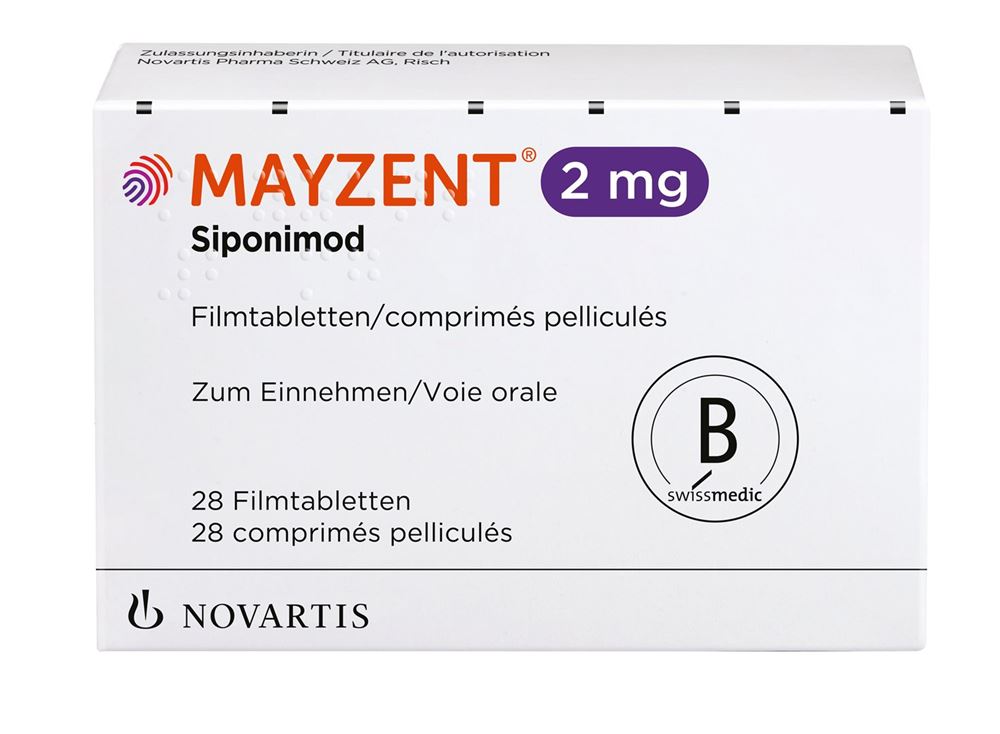 MAYZENT cpr pell 2 mg blist 28 pce | Commander en ligne