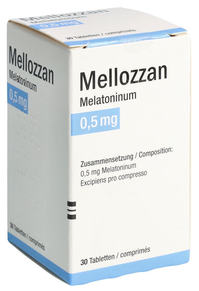 MELLOZZAN Tabl 0.5 mg Fl 30 Stk | Online bestellen