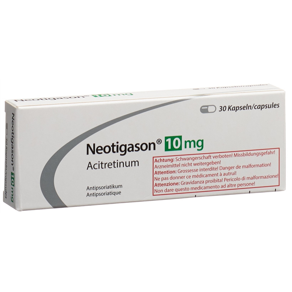 NEOTIGASON caps 10 mg blist 30 pce | Commander en ligne