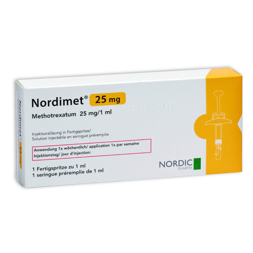 NORDIMET sol inj 25 mg/1ml seringue préremplie ser pré 1 pce ...