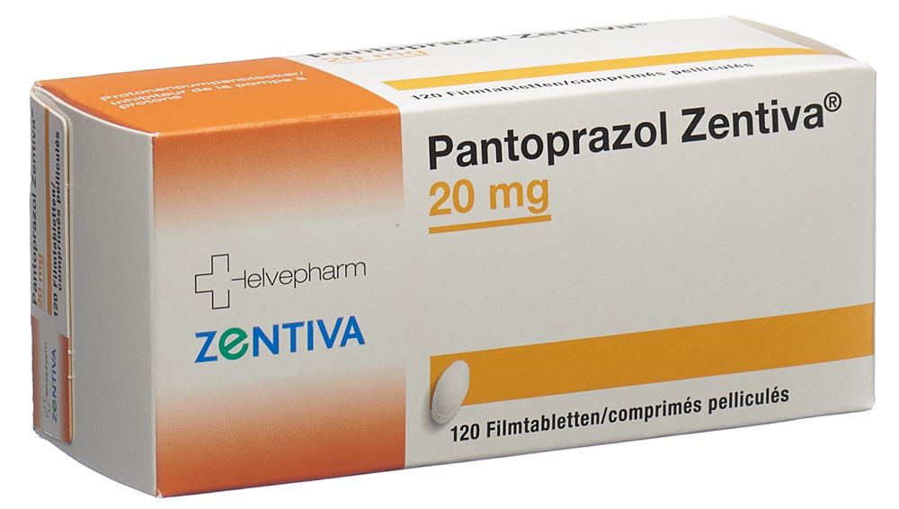 PANTOPRAZOLE Zentiva cpr pell 20 mg blist 120 pce | Commander en ligne