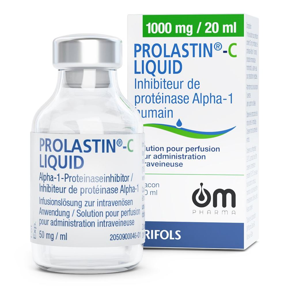 Prolastin-C Liquid sol perf 1 g/20ml flac 20 ml | Ordinare online