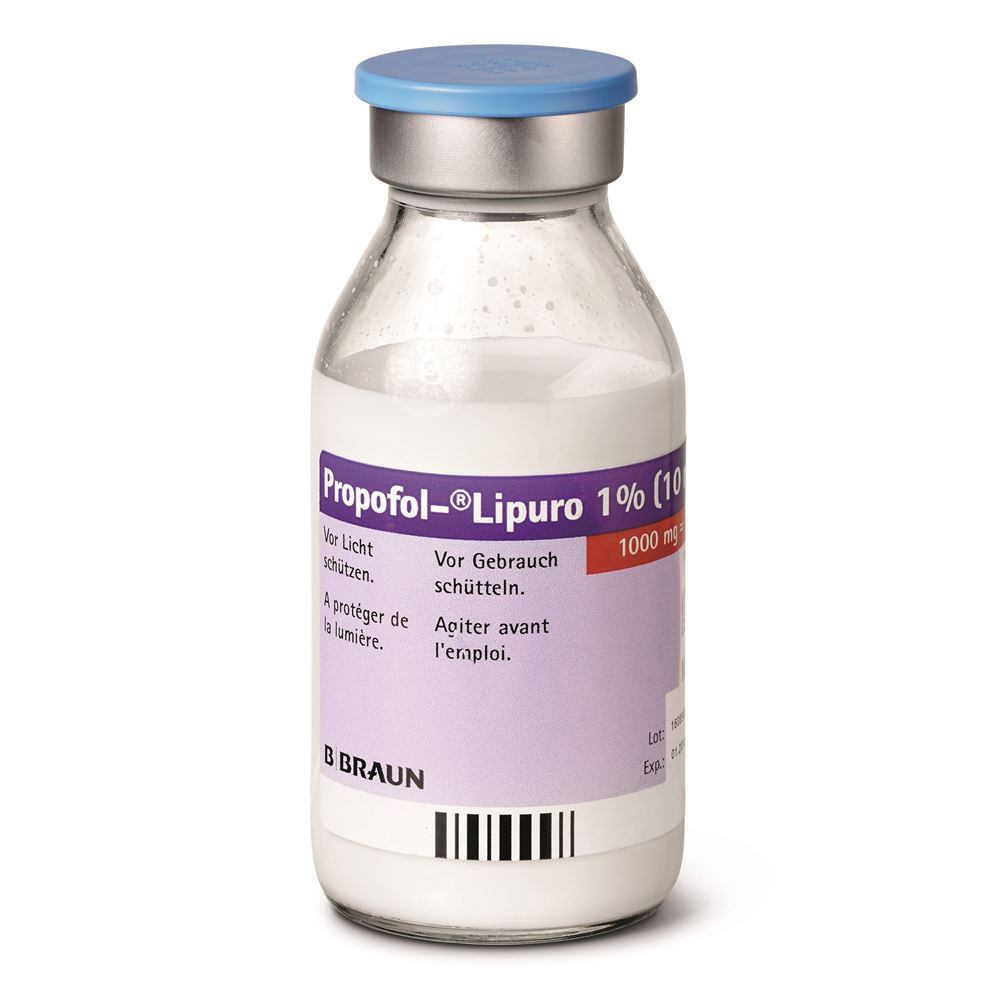 PROPOFOL LIPURO 1% émuls perf 1 g/100ml fl 100 ml | Ordinare online