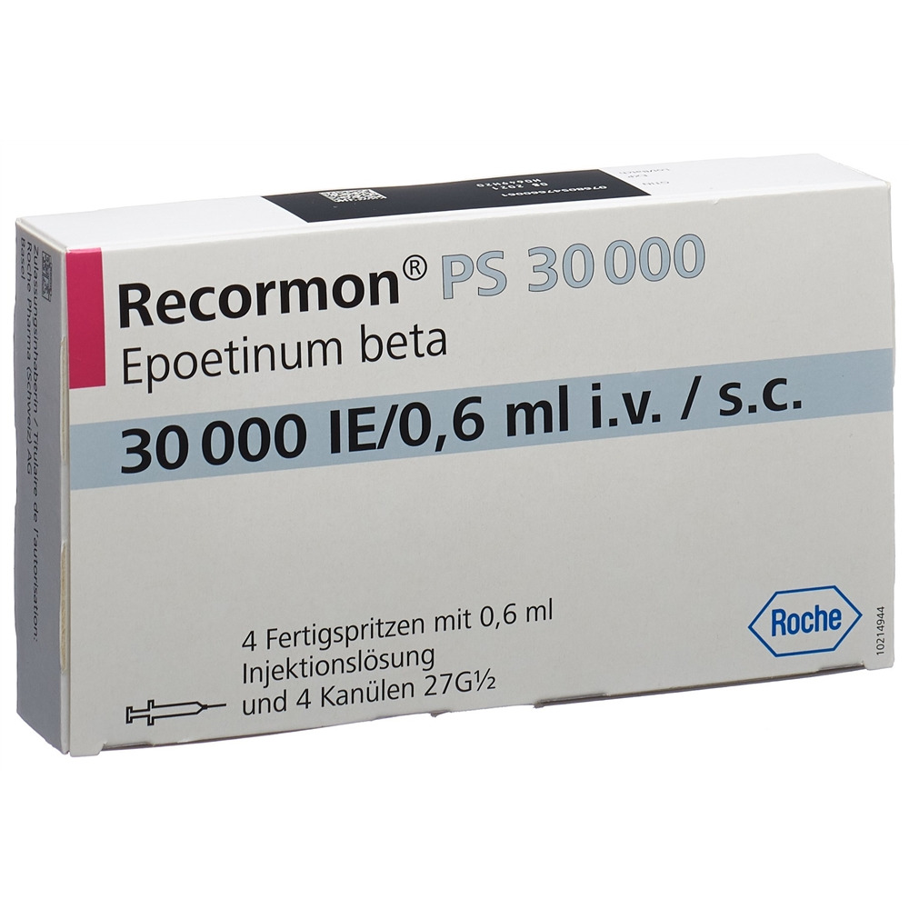 RECORMON PS sol inj 30000 IE/0.6ml avec système de sécurité de ...