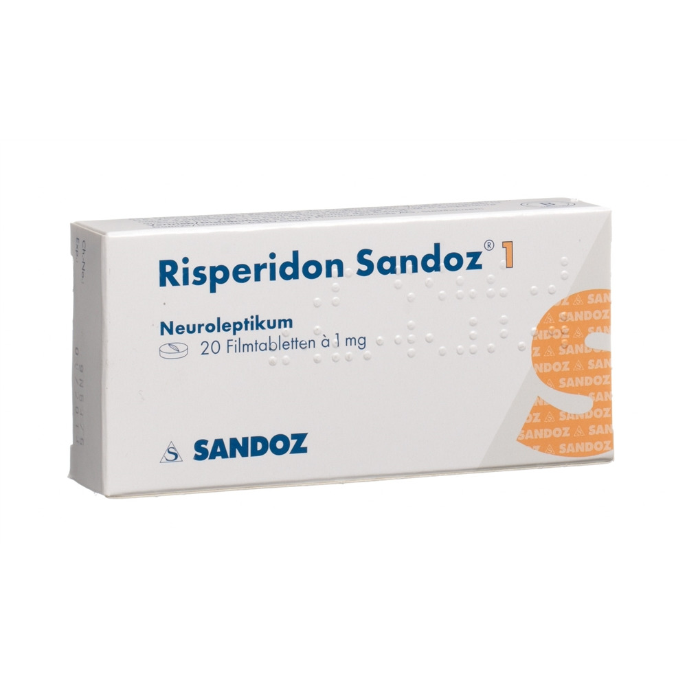RISPERIDONE Sandoz Filmtabl 1 Mg Blist 20 Stk Online Bestellen