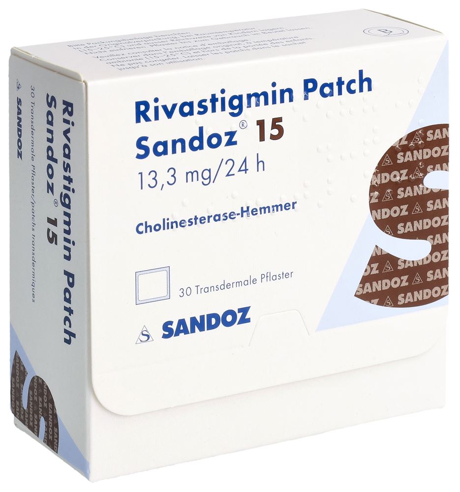 RIVASTIGMINE 15 Matrixpfl 13.3 mg/24h 30 Stk | Online bestellen