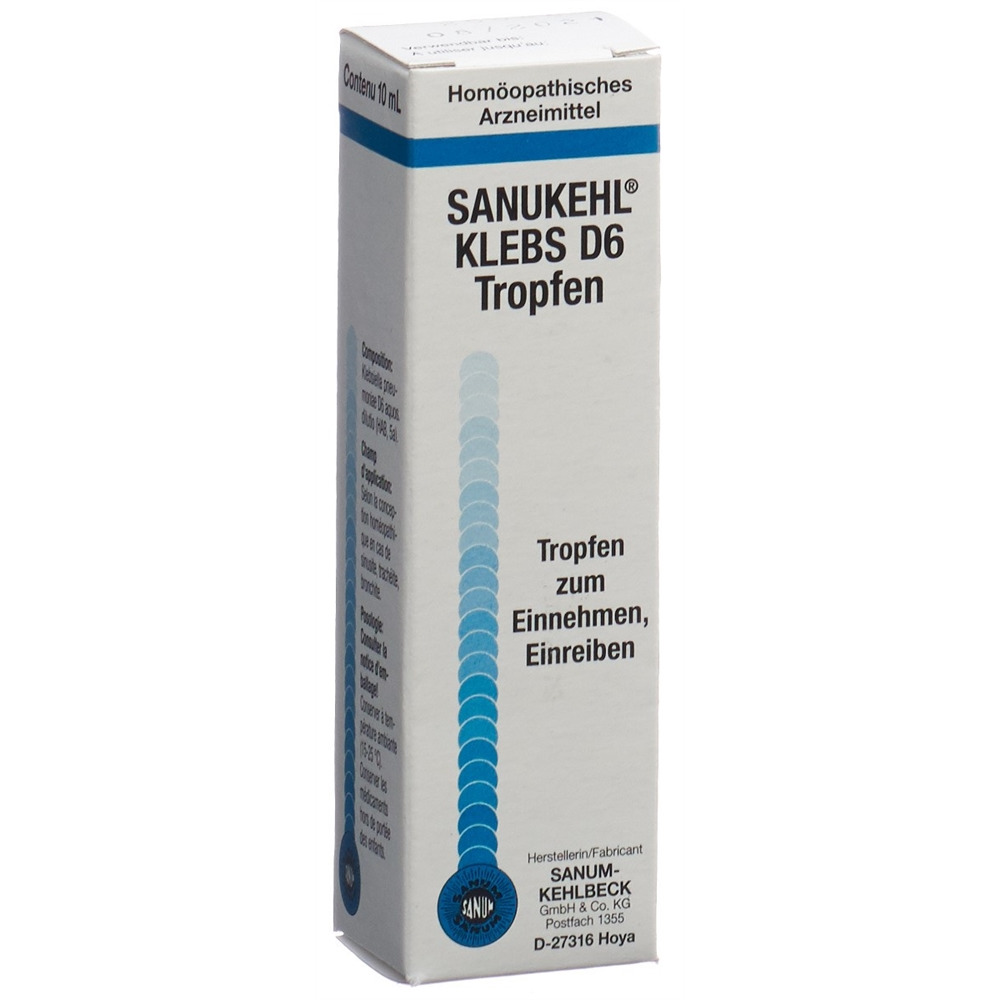 SANUKEHL Klebs Tropfen 6 D Fl 10 ml | Online bestellen