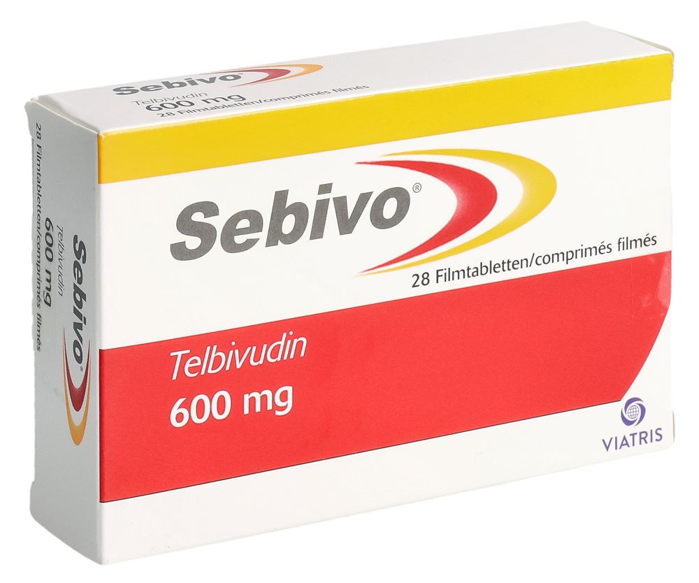 SEBIVO Filmtabl 600 mg Blist 28 Stk | Online bestellen