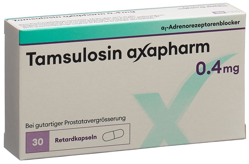 TAMSULOSINE axapharm caps ret 0.4 mg blist 30 pce | Ordinare online