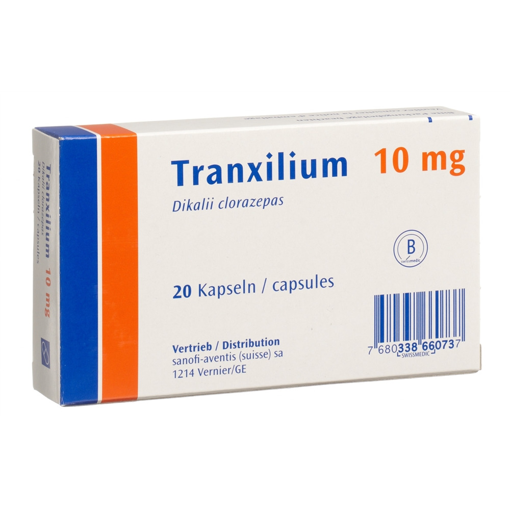 TRANXILIUM caps 10 mg blist 20 pce | Ordinare online