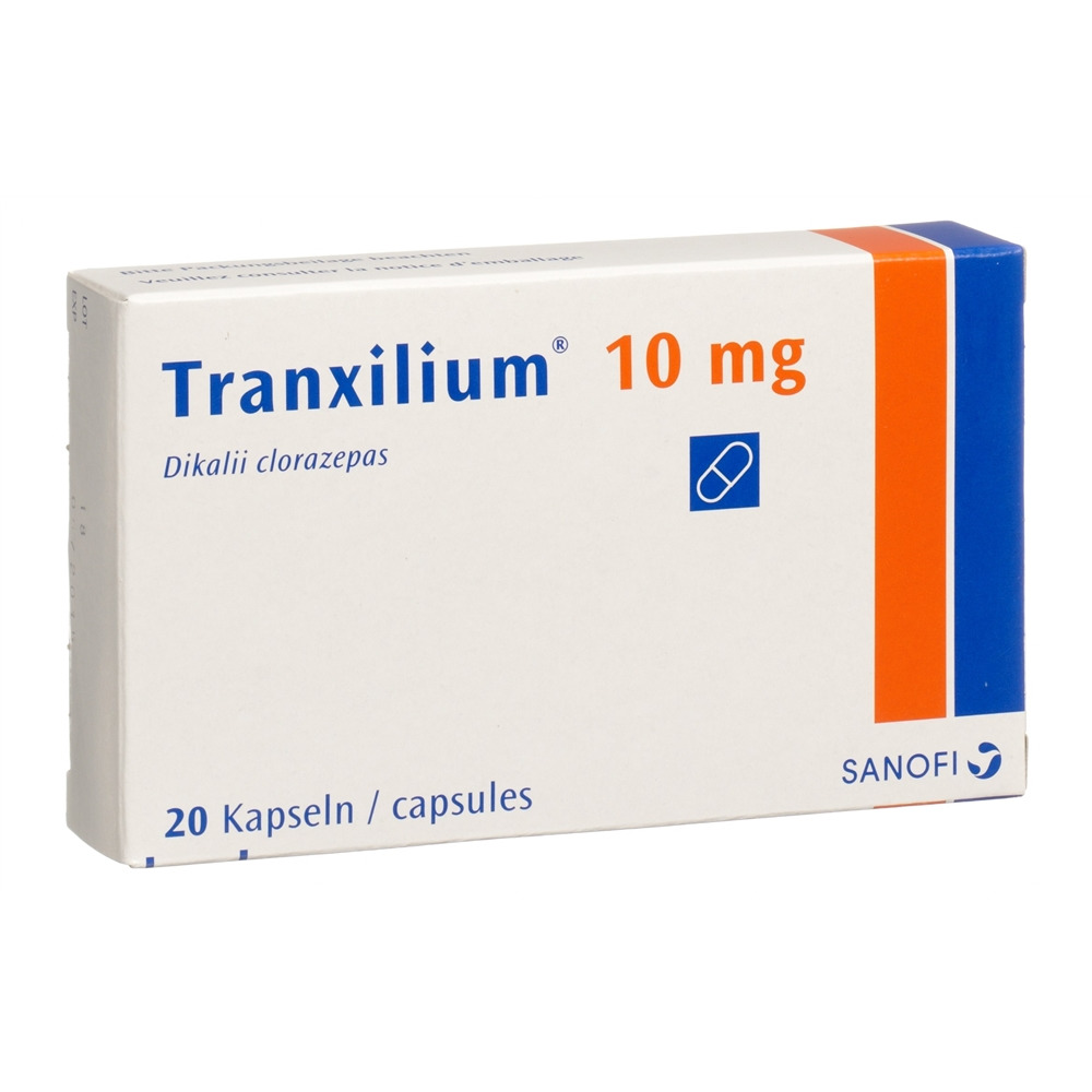 TRANXILIUM caps 10 mg blist 20 pce | Ordinare online