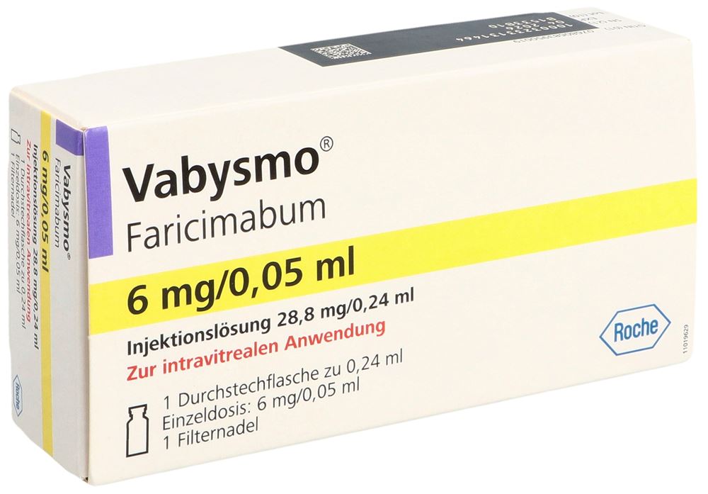 VABYSMO Inj Lös 6 mg/0.05ml Durchstf 1 Stk | Online bestellen