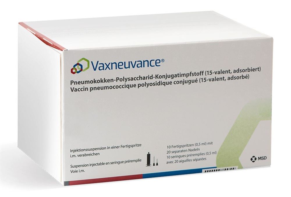 VAXNEUVANCE Inj Susp Fertspr 0.5 ml | Online bestellen