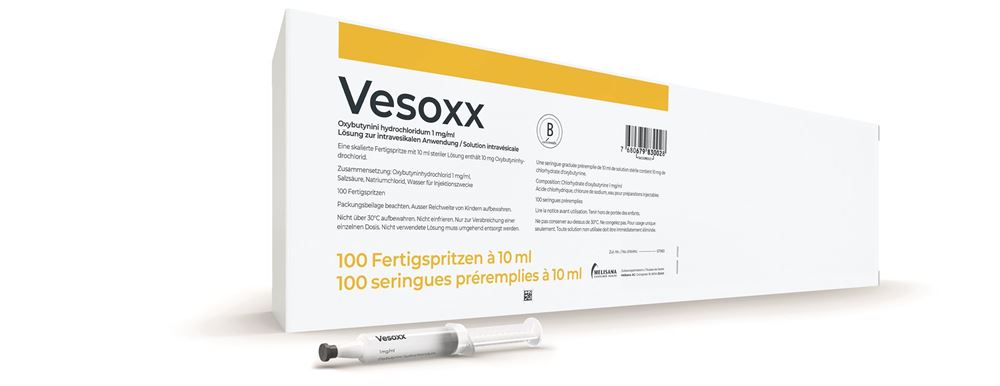 VESOXX Lös 10 mg/10ml zur Intravesikalen Anwendung Fertspr 10 ml ...