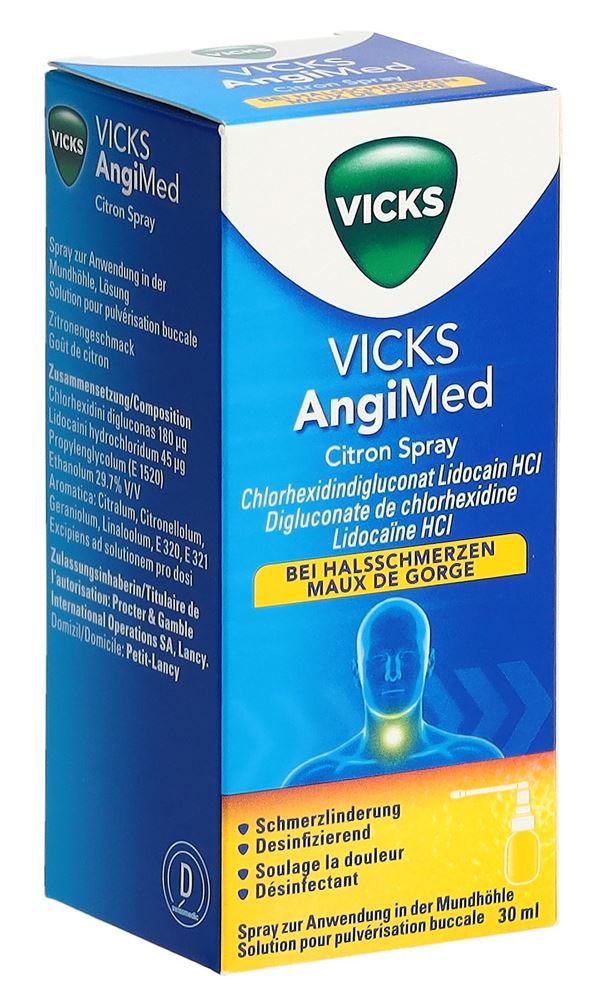 Vicks AngiMed Spray Zitrone Fl 30 ml | Online bestellen